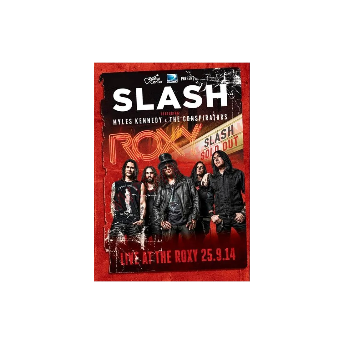 DVD Slash - Live at The Roxy 25.9.14