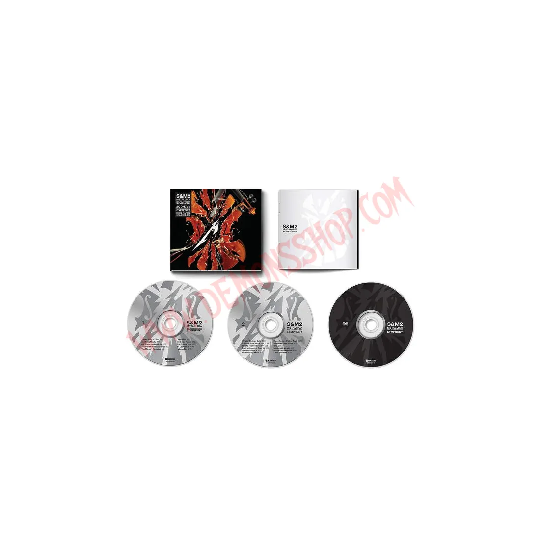 DVD Metallica - S&M2