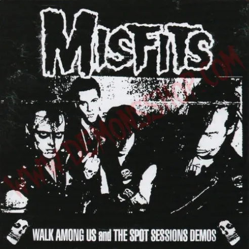 CD Misfits ‎– Walk Among Us and The Spot Sessions Demos - CD Punk - Misfits