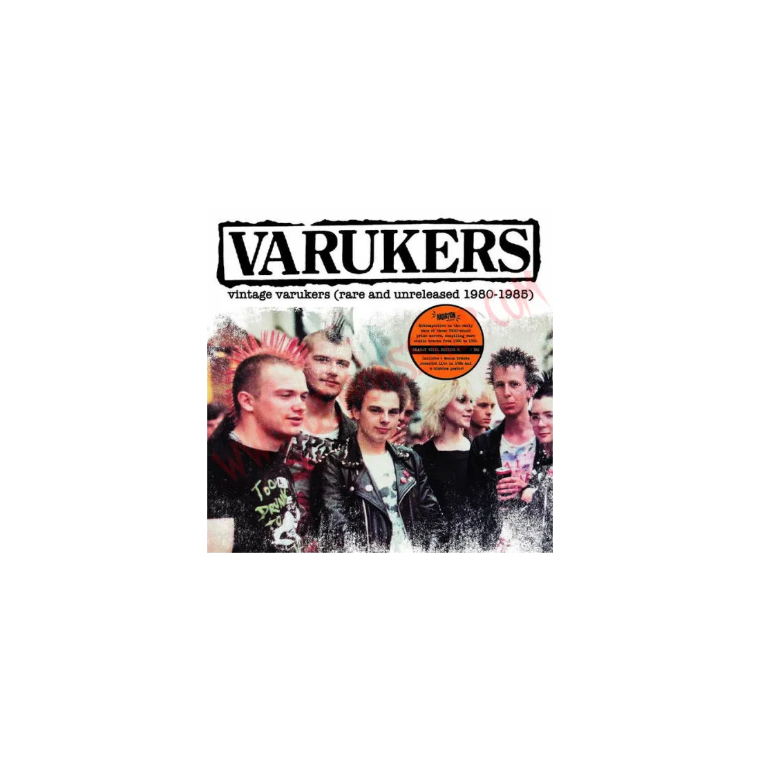 Vinilo LP The Varukers ‎– Vintage Varukers - Rare And Unreleased - 1980 - 1985