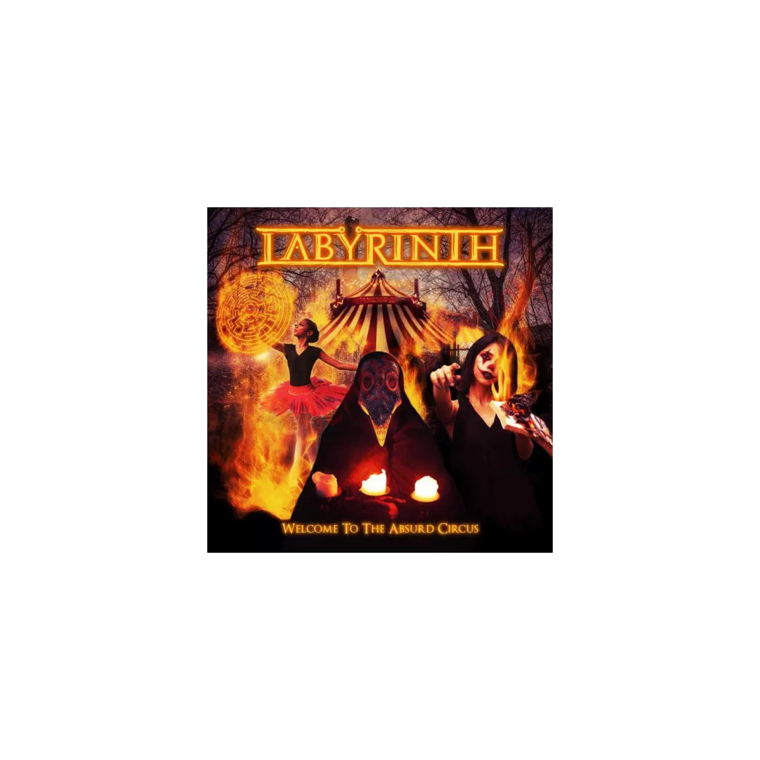 CD Labyrinth - Album Welcome To The Absurd Circus