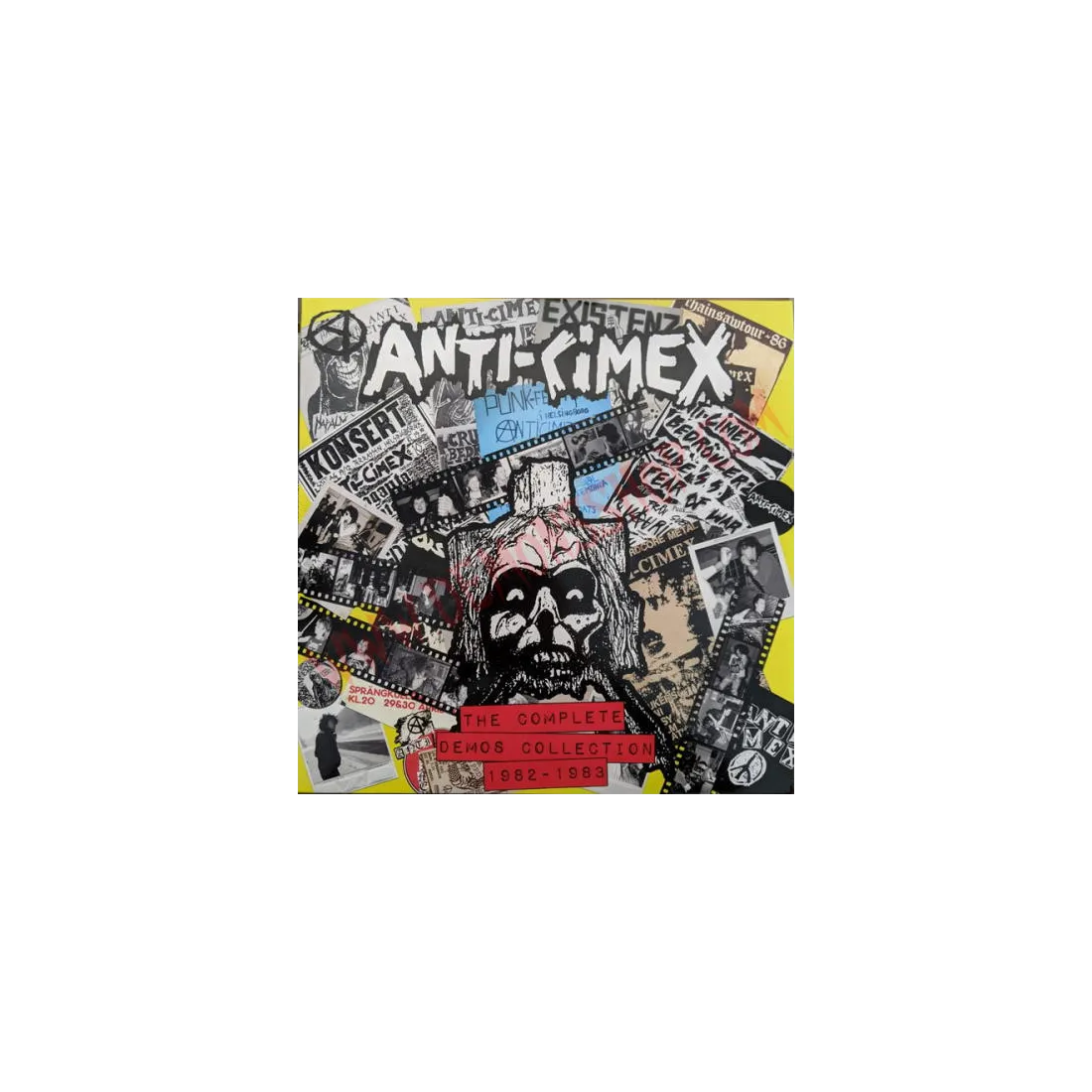 Vinilo LP Anti-Cimex ‎– The Complete Demos Collection 1982 - 1983
