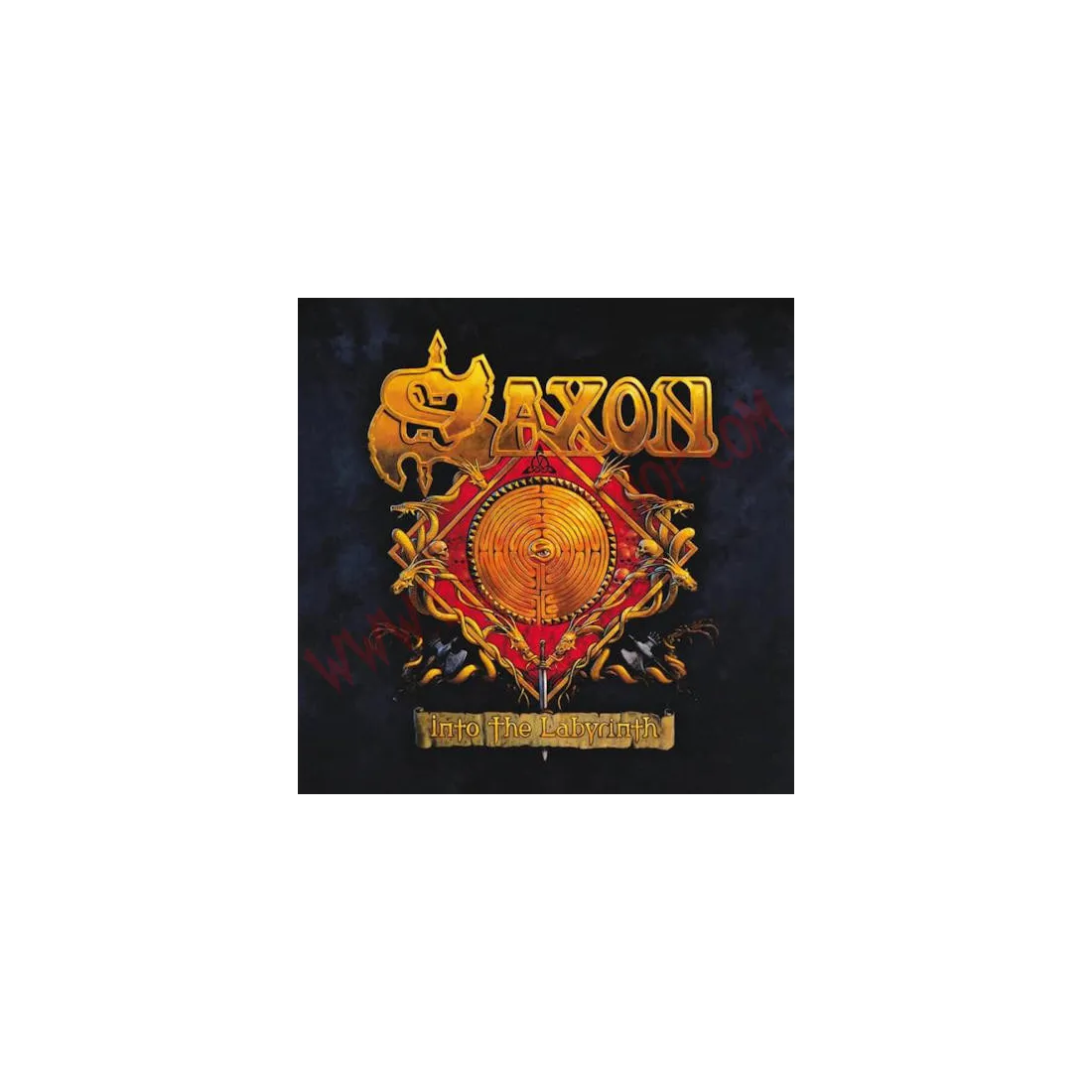 CD Saxon ‎– Into The Labyrinth - CD Heavy - Saxon
