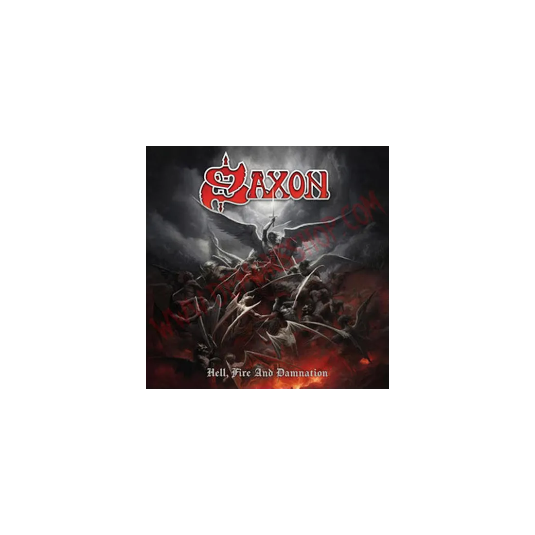 CD Saxon ‎– Hell, Fire and Damnation - CD Heavy - Saxon